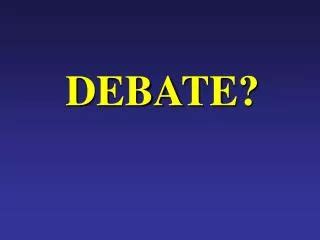 Image result for Example of a Good Debate