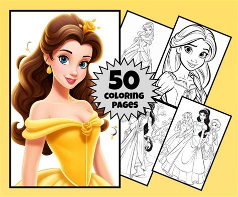 Image result for Princess Cartoon Coloring