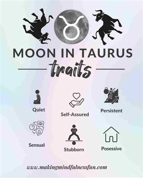 Image result for Taurus Moon Sign