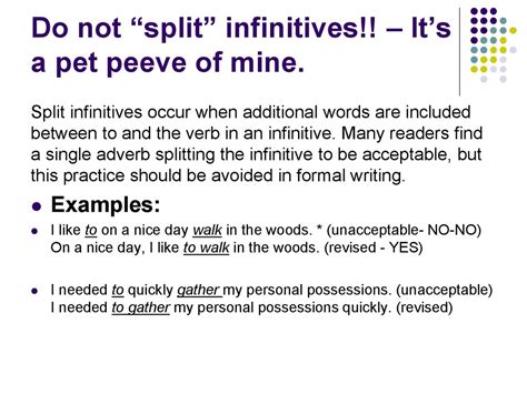 Image result for Split Infinitive Meaning
