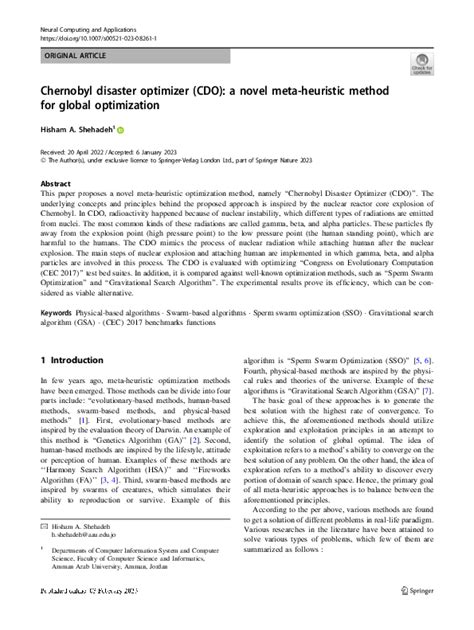 Image result for Chernobyl Disaster Optimizer