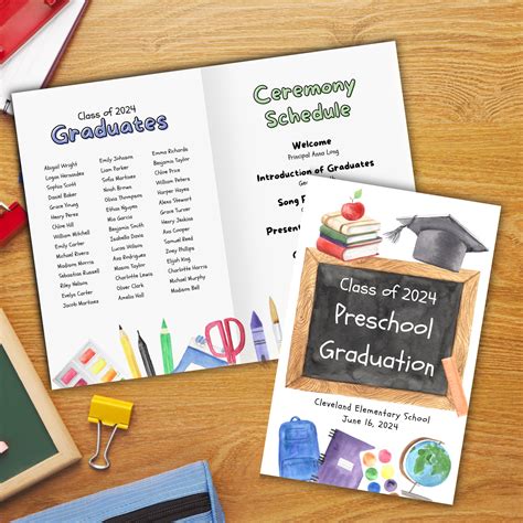 Image result for Example of a Preschool Graduation Program