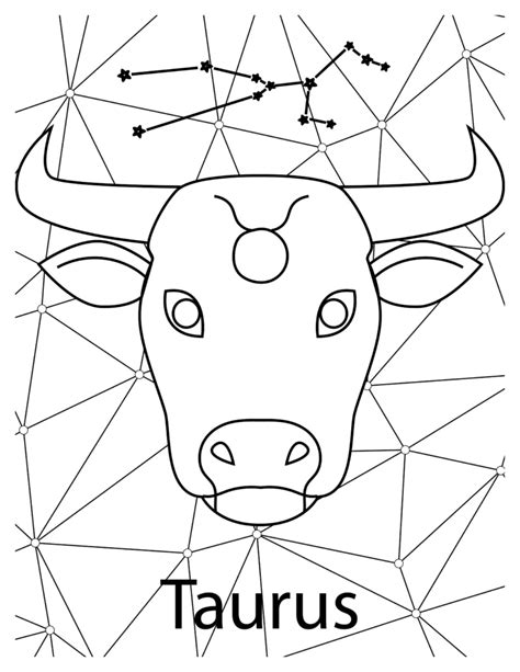 Image result for Taurus Coloring Pages