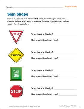 Image result for Fun Sign Shapes