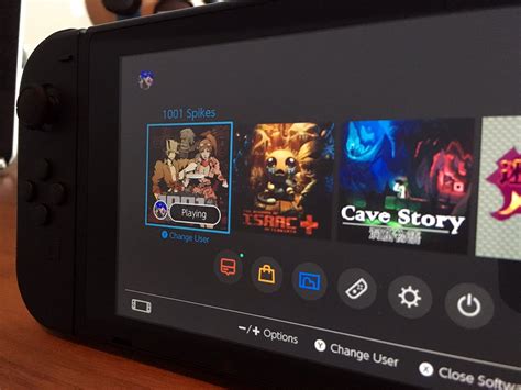 Image result for Nintendo Switch UI