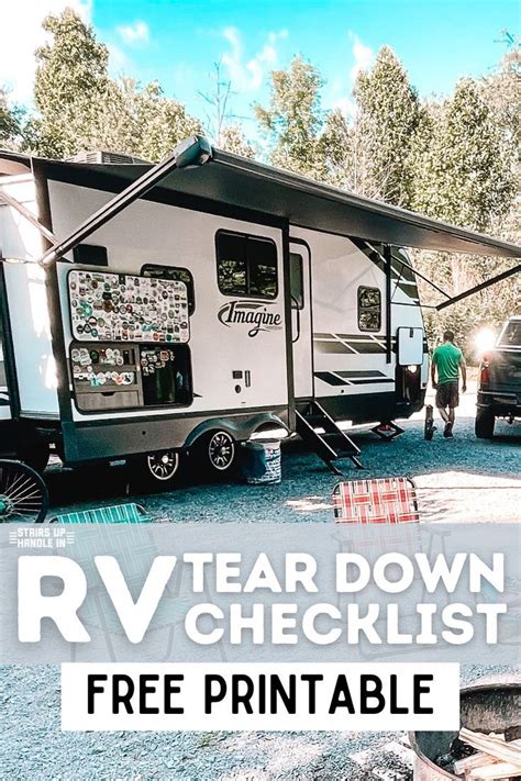 Image result for RV Checklist