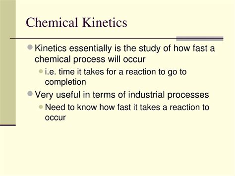 Image result for Chemical Kinetics Examples