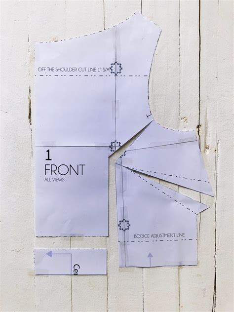 Image result for How to Adjust a Dress Pattern