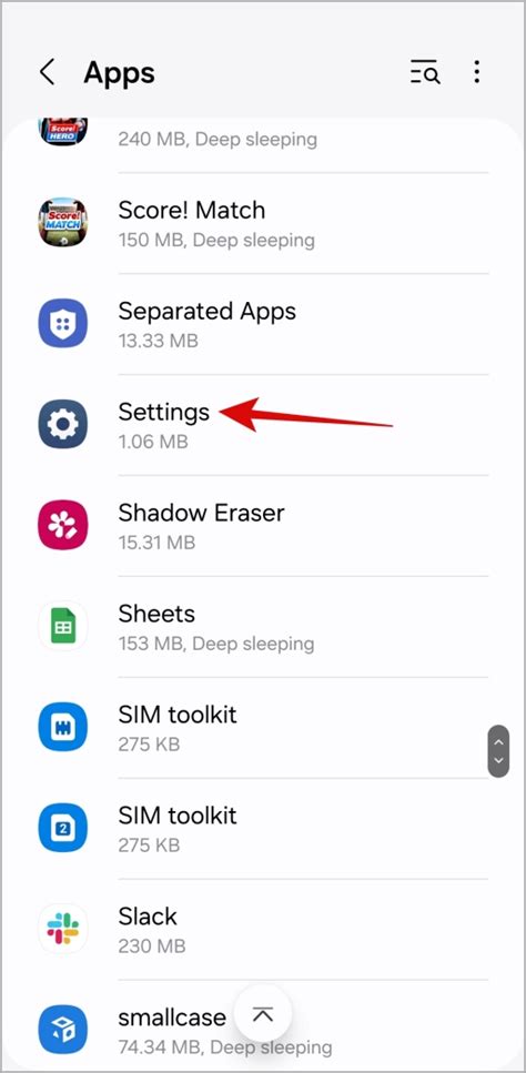 Image result for Android Apps Settings