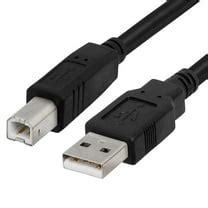 Cable Matters USB C to USB B Printer Cable for Laptop, Black, 6.6 Feet ...