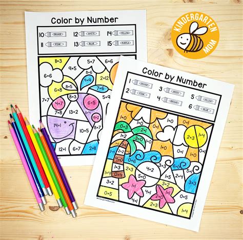 Image result for Addition by Number Color Math Worksheets