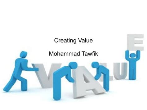 Image result for Creating Value Definition