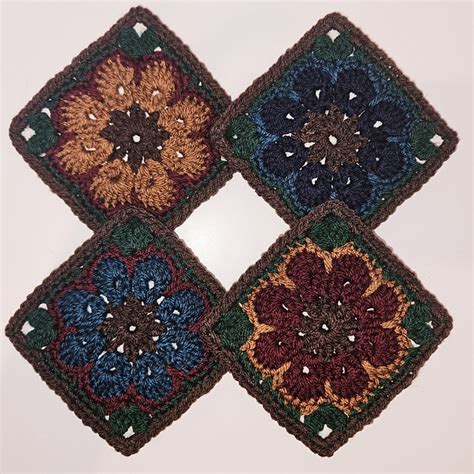 Image result for African Flower Square Pattern