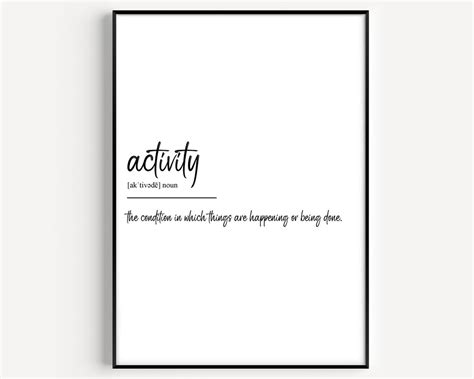 Image result for Activity Definition
