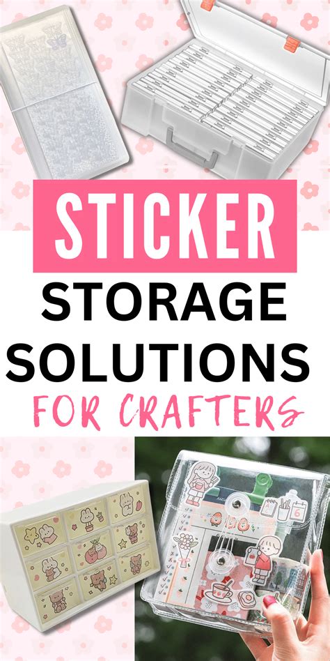 Image result for Sticker Storage