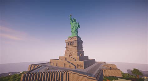 Image result for Mini Statue of Liberty Minecraft Tutorial