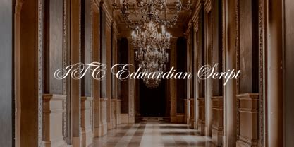 Image result for Edwardian Script