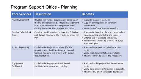 Image result for Program Management Support Services Process