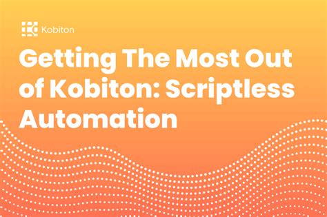 Image result for Scriptless Automation Setup