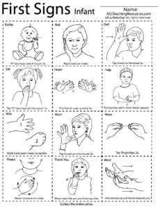 Image result for Free Sign Language Flash Cards