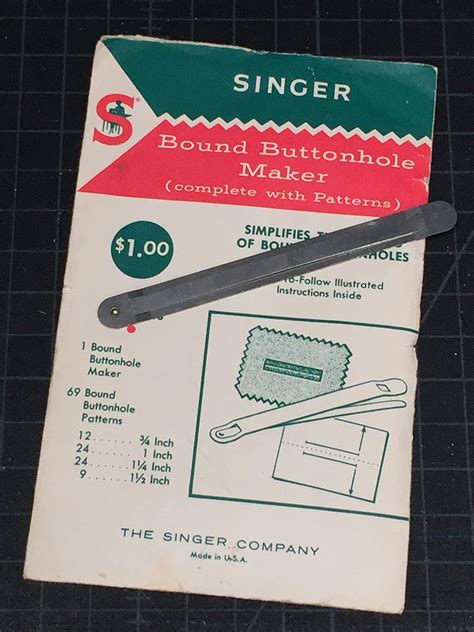 Image result for Buttonhole Maker