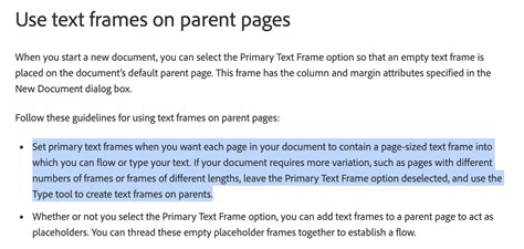Image result for Story Threaded Text Frame in InDesign