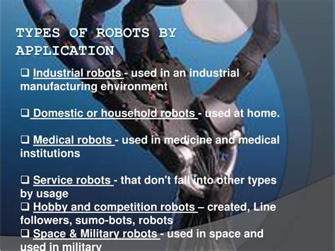 Image result for Types of Robotics Engineering
