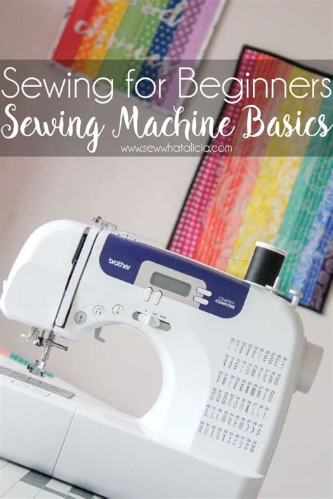 Image result for Sewing Machine Basics for Beginners