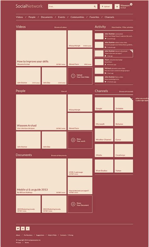 Image result for HTML Wireframe