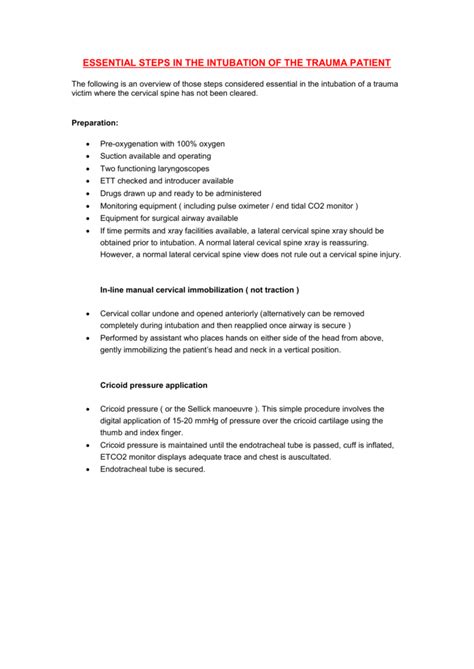 Image result for Intubation Steps