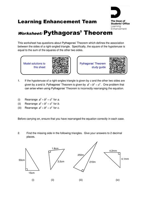 Image result for Advanced Pythagorean Theorem Problems