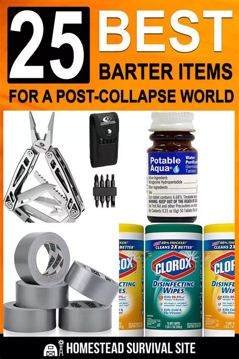 Image result for Prepper Barter Items
