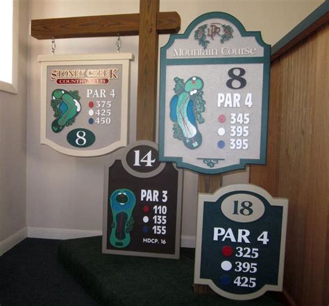 Image result for Golf Course Signs