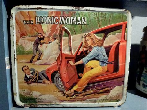 Image result for Bionic Woman Lunch Box