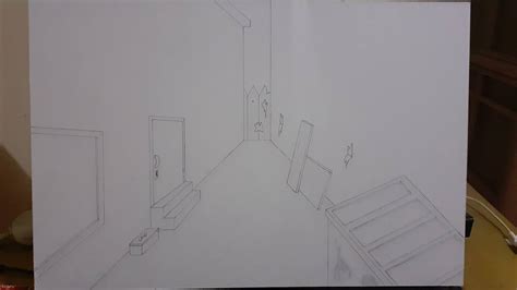 Image result for 1 Point Perspective Object Drawing
