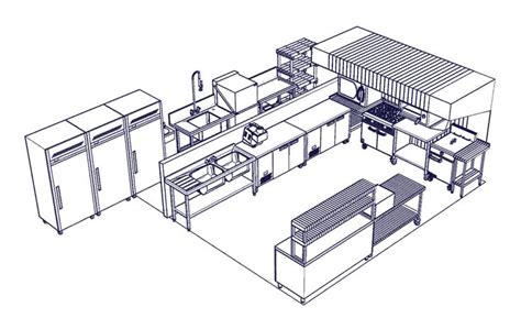 Image result for Restaurant Kitchen Design Layout