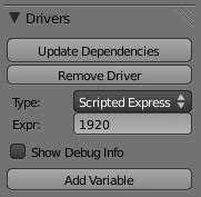 Image result for Scripted Expression Drivers Blender