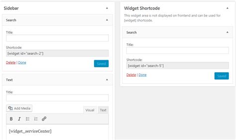 Image result for WordPress Widget Shortcode