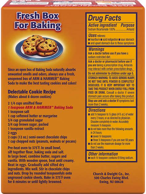 Image result for Baking Powder Ingredients Label