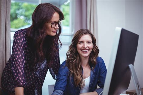 Image result for Women Using Computer