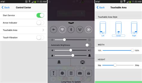 Image result for Control Center Android