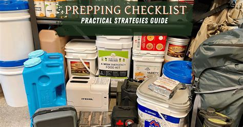 Image result for Prepper Checklist