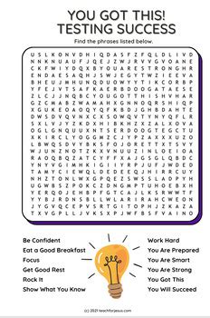 Image result for State Testing Word Search