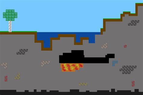 Image result for Minecraft 2D Side View