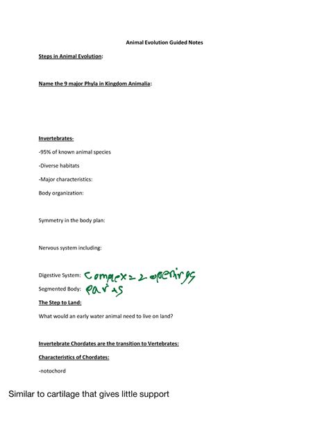 Image result for Evolution Guided Notes