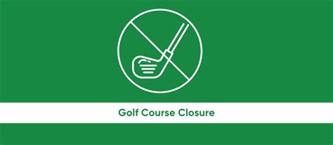 Image result for Golf Course Closure Flyer