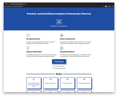 Image result for Intersection Observer React