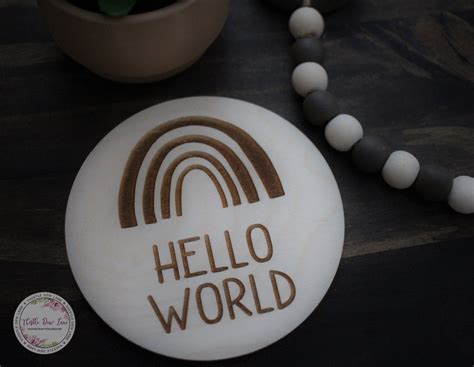 Image result for Hello World. Sign