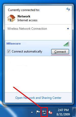 Image result for Windows 7 Network Connection Icon
