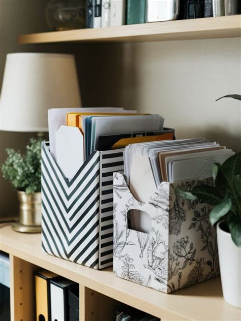 Image result for DIY Storage Boxes Using Scrapbook